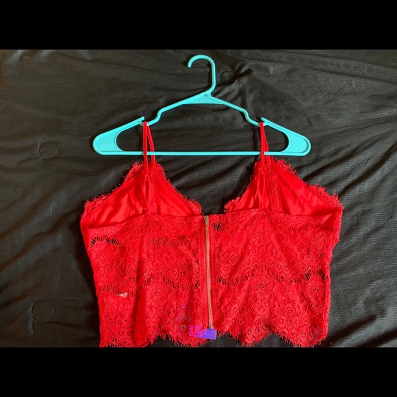 Missguided | Tops | Red Hot Bralette | Poshmark